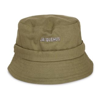 Jacquemus Homme, Accessoires, Vert, Taille: 60 CM Hats