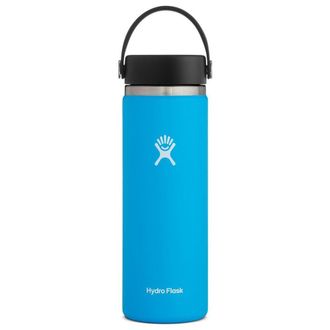 Hydro Flask Trinkflasche 591ml (20oz) - Vakuumisolierte Wasserflasche aus Edelstahl - Sportflasche mit auslaufsicherem Flex Cap & Gurt - Thermoflasche Sp&uuml;lmaschin