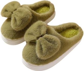 Generic Chaussons Hiver Femme Chaussons Femme 42 Pantoufles De Maison À Fond Plat En Peluche Pour Femmes Pantoufles Chaudes Décontractées À La En Peluche Pour