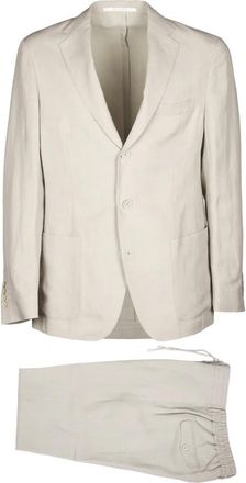 Eleventy Homme, Costumes, Rose, Taille: L Single Breasted Suit