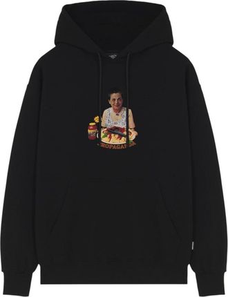 PROPAGANDA Homme, Sweatshirts et sweats &agrave; capuche, Noir, Taille: M Cotton Sweat &agrave; capuche