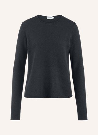 Hessnatur Hessnatur Strick Pullover Regular schwarz