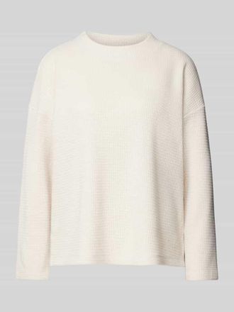 Tom Tailor Relaxed Fit Sweatshirt mit Waffelstruktur