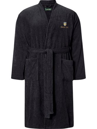 Charles Colby Herren Bademantel Lord Curet schwarz, 3XL (XXXL) - 64/66