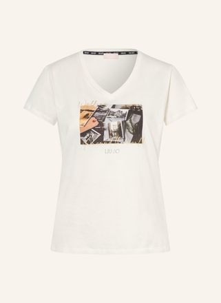 Liu Jo Liu Jo T-Shirt Mit Schmucksteinen weiss