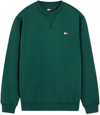 Tommy Hilfiger Pull droit &agrave; logo en coton m&eacute;lang&eacute;