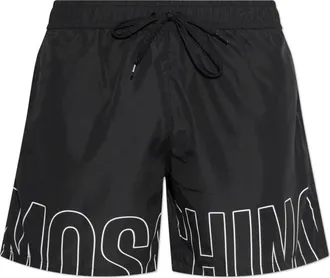 Moschino Homme, Maillots de bain, Noir, Taille: XS Short de bain