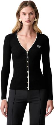Elisabetta Franchi Damen, Strickwaren, Schwarzk, MGr&ouml;&szlig;e