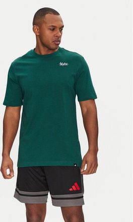 adidas T-Shirt Lounge Still Life Bowl Graphic JJ3961 Grün Regular Fit