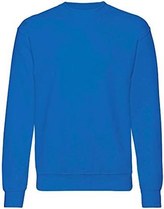 Fruit Of The Loom Sweat-shirt fil belcoro Pull/ - Bleu - Small