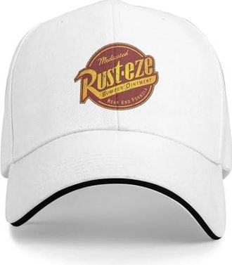 Generic Casquette de Baseball Homme, Casquette Rust-eze Mode Casquettes d&eacute;contract&eacute;es Casquette r&eacute;glable Casquette de Baseball Hip Hop &Eacute;t&eacute; Unisex Casquettes P