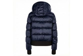 Parajumpers Daunenjacke Parajumpers PJS MARIAH Damen Daunenjacke mit Kapuze Slim Fit - Navy