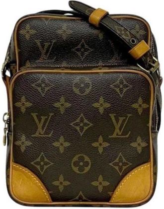 Louis Vuitton Sac bandouli&egrave;re vintage monogramme Pre-owned - Femme - Pre-owned - Brun - Taille: ONE Size
