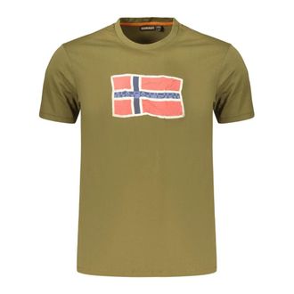 Napapijri Kurz&auml;rmeliges T-Shirt - - Tops - Herren - Gr&uuml;n - L