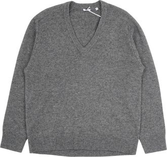 Aspesi Femme, Pulls, Gris, Taille: 42 FR V-neck Tricots