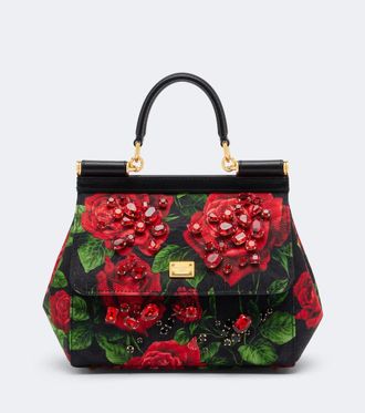 Dolce & Gabbana Sac &agrave; main Sicily Small &agrave; ornements