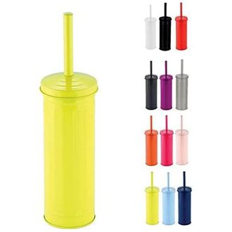 MSV Elegante Toilettenb&uuml;rste mit Stahlhalterung, Modernes und Langlebiges Design, ideal f&uuml;r EIN Gepflegtes und Funktionales Badezimmer, Habana Gr&uuml;n