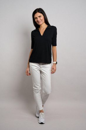 Seidel Moden Poloshirt Mit V-Ausschnitt - MADE IN GERMANY