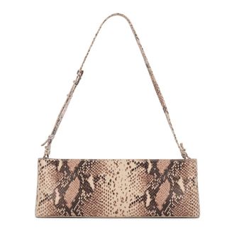Kazar Handtasche aus gepr&auml;gtem Schlangenmuster-Leder - - Bags - Damen - Rosa - ONE SIZE