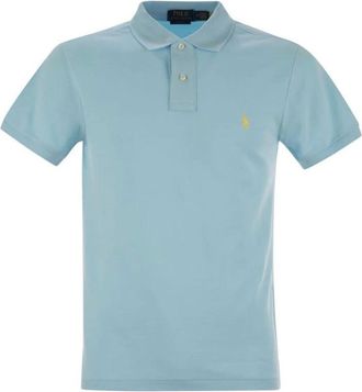 Polo Ralph Lauren Homme, Tops, Bleu, Taille: S Polo Classique en Piqu&eacute;