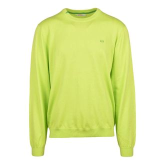 Sun 68 Homme, Pulls, Vert, Taille: 2XL Pullover Girocollo