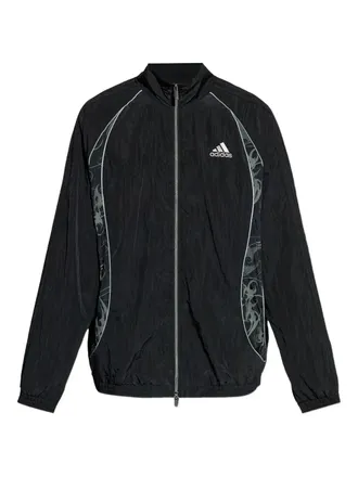adidas veste zippée à broderies - Noir