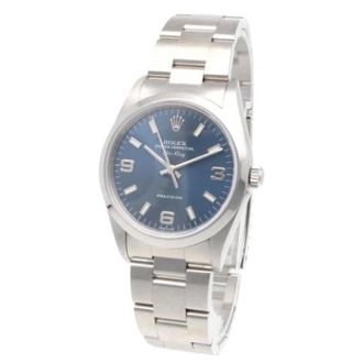 Rolex Montre Pre-owned Vintage 14000 - Homme - Pre-owned - Bleu - Taille: ONE Size