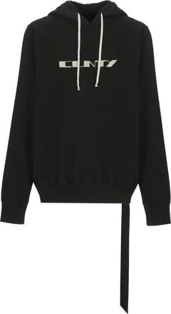 Rick Owens Homme, Sweatshirts et sweats &agrave; capuche, Noir, Taille: L Oversized Sweat &agrave; capuche