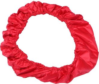 Cabilock Trampolin Schutzbezug Durchmesser mit Weichem Polsterung Runder Sicherheitsrand für Langlebiger Trampolin Schutz und Zubehör in Rot