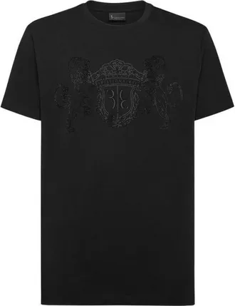 Billionaire Boys Club T-shirt col rond - Logo central - Homme - Tops - Noir - Taille: L