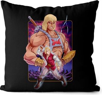 style3 Prince of Eternia Kissen mit F&uuml;llung 40cm Baumwolle he Master Universe Man Anime