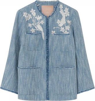 Gustav Femme, Vestes, Bleu, Taille: 46 FR Light Vestes