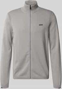 HUGO BOSS Regular Fit Sweatjacke aus reiner Baumwolle Modell KN_EVER-X FZ