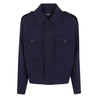 Emporio Armani Light Vestes - Homme - Vestes - Bleu - Taille: M