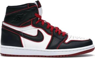 Nike Low-Top Sneaker - Jordan 1 Retro High Bloodline - Gr. 42,5 (EU) - in Wei&szlig; - f&uuml;r Damen