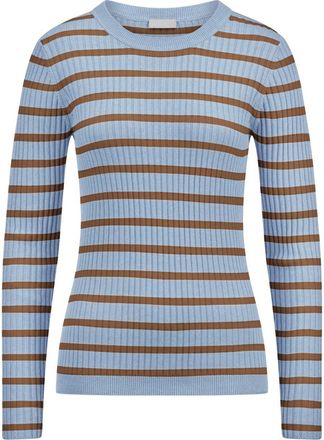 Peter Hahn Rundhals-Pullover Peter Hahn blau