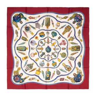 Herm&egrave;s T&uuml;cher & Schals - Scarf - Gr. unisize - in Rot - f&uuml;r Damen