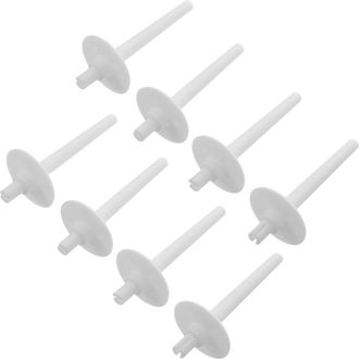 Aboofan 10 St&uuml;ck Kunststoff Garnrollenhalter Ersatz Spulenstifte f&uuml;r Haushaltsn&auml;hmaschinen Universell Kompatibel Bruchfest Ger&auml;uscharm Zubeh&ouml;r f&uuml;r N&auml;hgarnroll