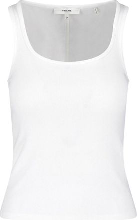 Frame Denim Tank Top The Rib Scoop Neck