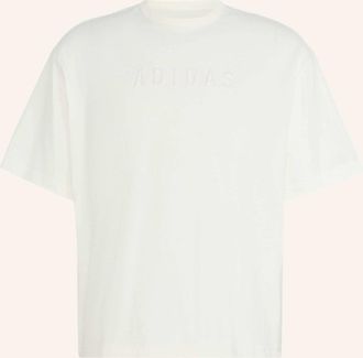 adidas Soft Lux Grafik T-Shirt weiss