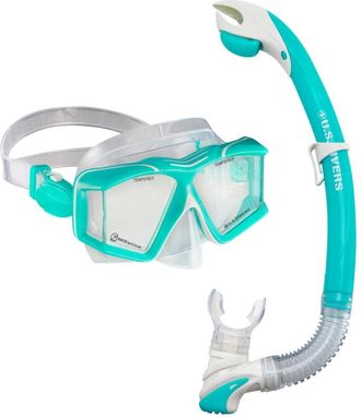 U.S. Divers US.Divers Combo SIDEVIEW | Erwachsenes Tauchset, Maske und Schnorchel mit 180&deg; Panoramasicht, UV-Schutz, beschlagfreien Gl&auml;sern, Schnorchel mit Ausbla