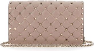 Valentino Garavani Rockstud Shoulder Bag - Pink