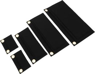 Frcolor 5 Pi&egrave;ces Organisateur De Portefeuille En Feutre Doublure De Sac &agrave; Main Avec Compartiments Insert De Sac &agrave; Main Avec Compartiments Pi&egrave;ce Dinsertion Bla