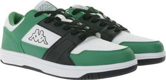 Kappa Logo Rernal 2 Baskets pour homme Blanc/noir/vert Chaussures dentraînement sportives, vert, 40 EU
