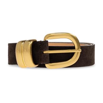 By Malene Birger Femme, Accessoires, Brun, Taille: ONE Size Zoilo Suede Belt