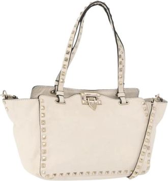Valentino Pre-owned Sac cabas vintage - Femme - Pre-owned - Blanc - Taille: ONE Size