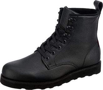 Levi's Darrow Wedge 234734-700-559, Mens Lace-up Shoes, Black, 44 EU