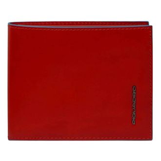 Piquadro Portefeuille en cuir - Homme - Accessoires - Rouge - Taille: ONE Size