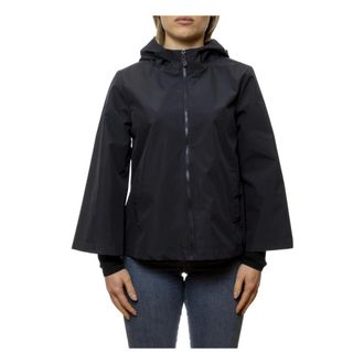 Censured Femme, Vestes, Bleu, Taille: 44 FR Veste Cape &agrave; Capuche