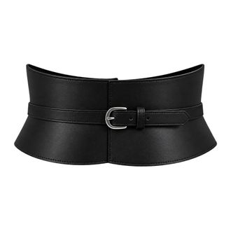 Meimeij Ceinture bustier haute - Femme - Accessoires - Noir - Taille: S/M